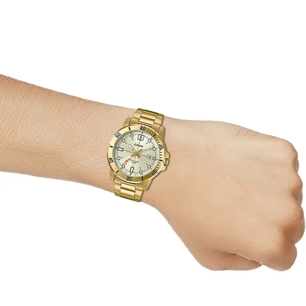 Casio Stainless Steel Strap Analog Watch