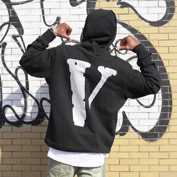 VLONE Staple 3m V Logo Hoodie - Black/multi-color