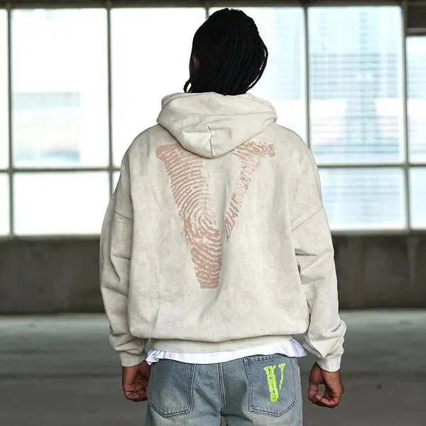 VLONE Finger Print Logo Hoodie