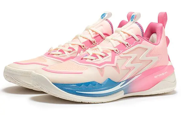 361 DEGREES Big3 3.0 'sta' Sneakers - Pink/blue