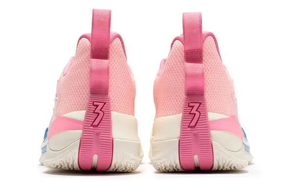 361 DEGREES Big3 3.0 'sta' Sneakers - Pink/blue