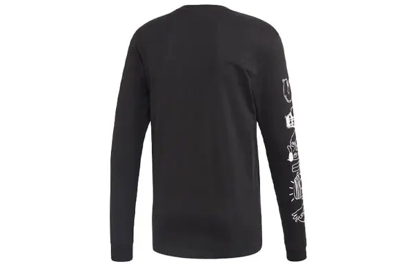 Adidas Graffiti Print Long Sleeve T-shirt