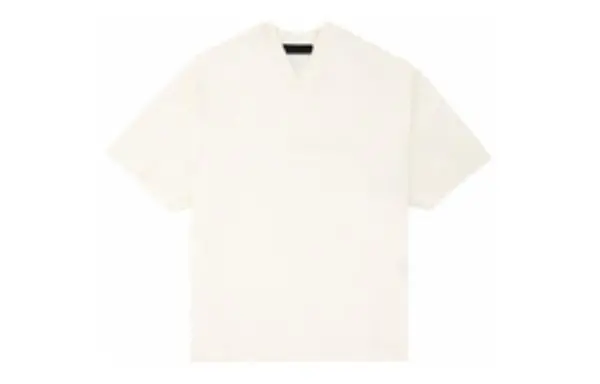 Fear Of God Fw23 V-neck T-shirt - Cloud Dancer