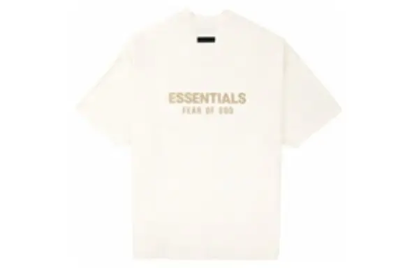 Fear Of God Fw23 V-neck T-shirt - Cloud Dancer