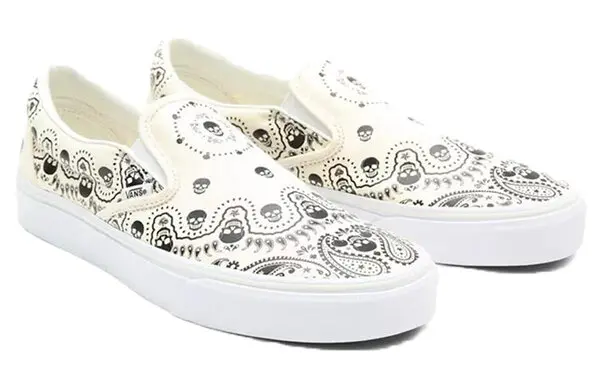 VANS Classic Slip-on "bandana" Sneakers - Yellow