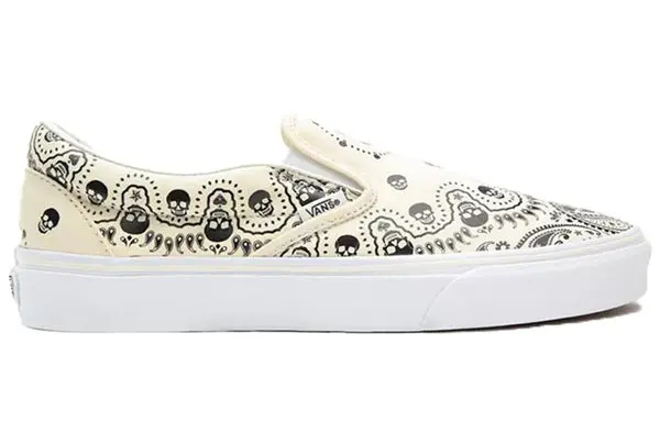 VANS Classic Slip-on "bandana" Sneakers - Yellow