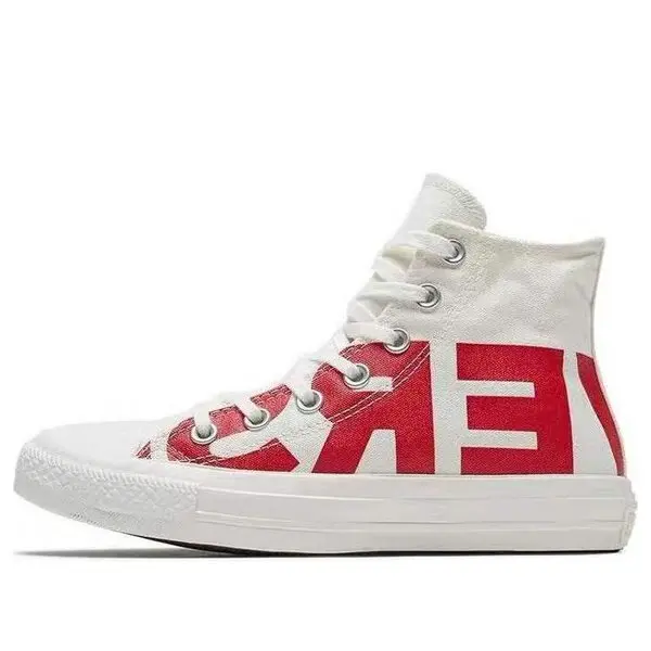 CONVERSE Chuck Taylor All Star Print Hi High Top Sneakers - Red
