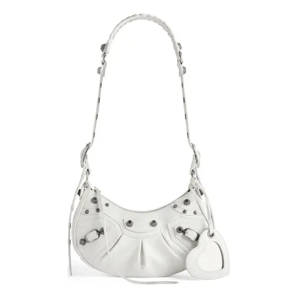Balenciaga Le Cagole Xs Shoulder Bag - White