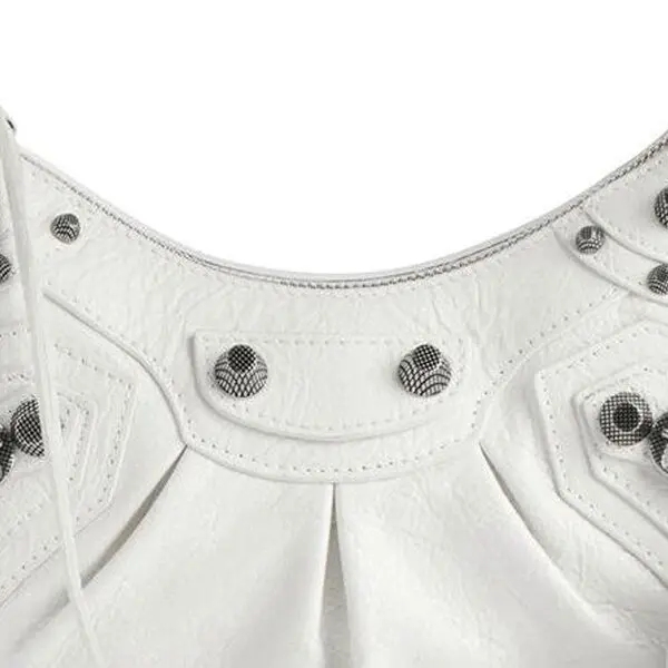 Balenciaga Le Cagole Xs Shoulder Bag - White