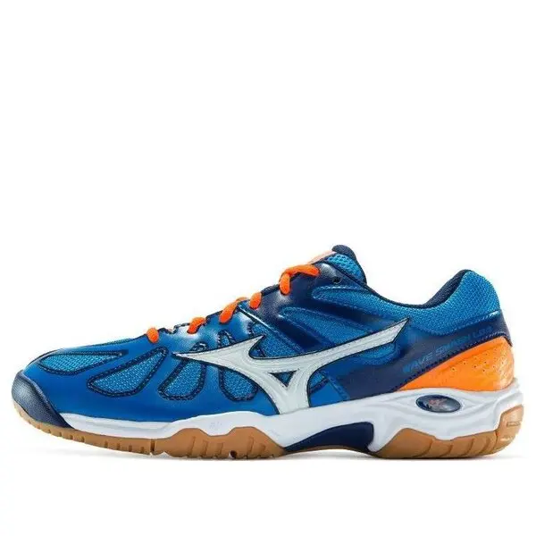 Mizuno Wave Smash L04 Athletic Shoes - Blue/white
