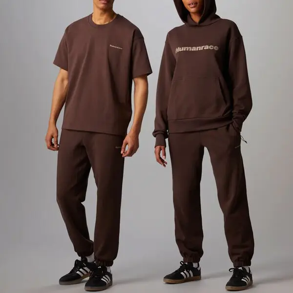 Adidas X Pharrell Humanrace Small Logo Sweatpants 'brown - Multi-color