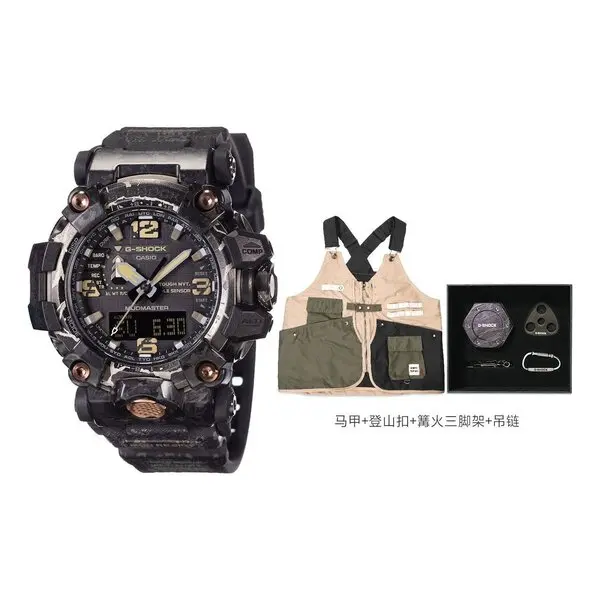 Casio G-shock Digital-analog Watch - Black/copper