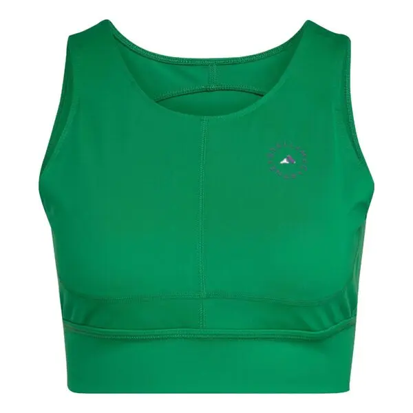 Adidas By Stella Mccartney Truepurpose Training Crop Top - Green
