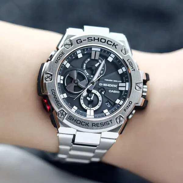 Casio G-shock G-steel Stainless Steel Watch - Silver
