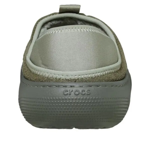 CROCS Classic Vegan Suede Moc Slipper - Galactic Grey