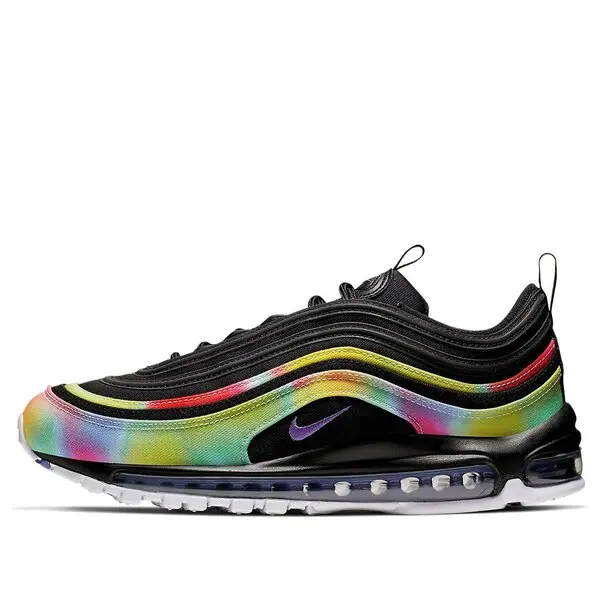 Nike Max 97 "tie-dye" Sneakers - Black