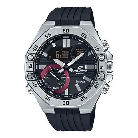 Casio Edifice Bluetooth Solar Powered Analog/digital Watch With Sapphire Crystal - Silver