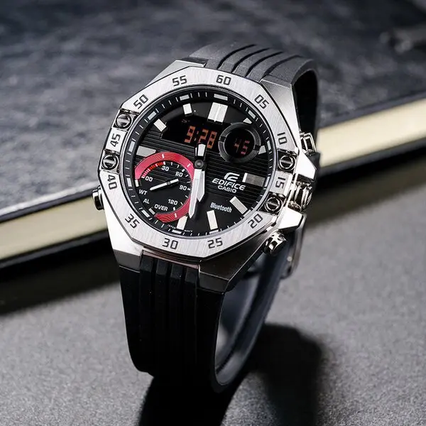 Casio Edifice Bluetooth Solar Powered Analog/digital Watch With Sapphire Crystal