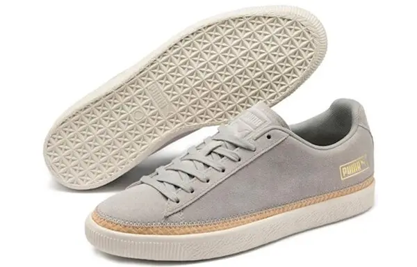 PUMA Suede Trim Dlx Low Top Sneakers
