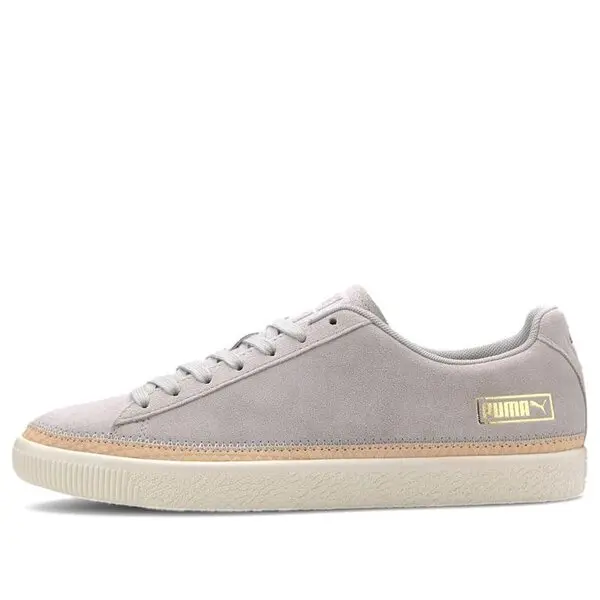 PUMA Suede Trim Dlx Low Top Sneakers - Grey