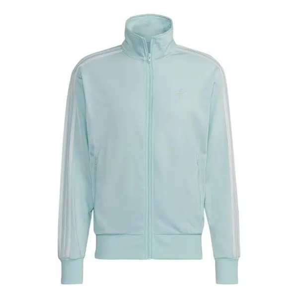 Adidas Logo Printing Stand Collar Zipper Jacket - Default Colorway
