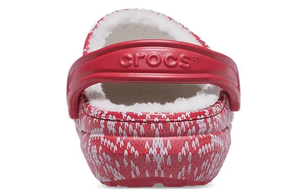 CROCS Classic Lined Clogs - Red