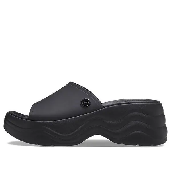 CROCS Skyline Slide Sandals - Black