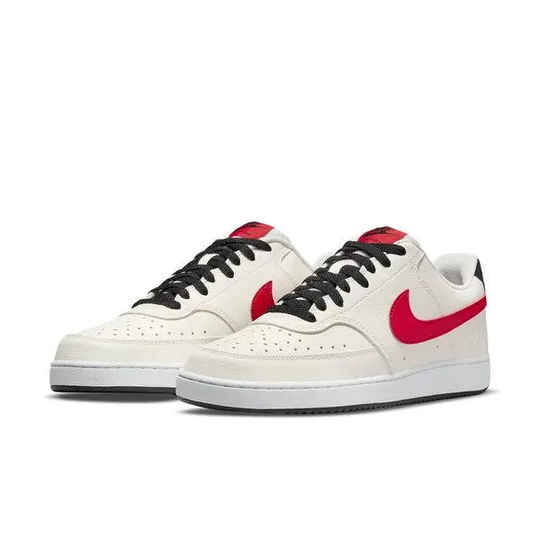 Nike Court Vision Low Sneakers - White/red