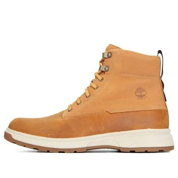 Timberland Waterproof Ankle Boots - Yellow/white