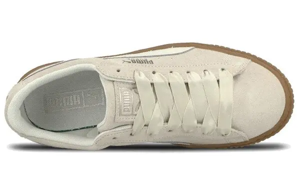 PUMA Suede Platform Bubble Low Top Sneakers - Pink