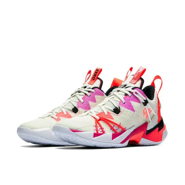 JORDAN Why Not Zer0.3 Se "flash Crimson" Sneakers - White