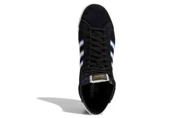 Adidas Originals Basket Profi High-top Sneakers - Black/white/blue