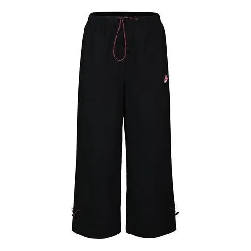 Nike Icon Clash Wide-leg Trousers - Black