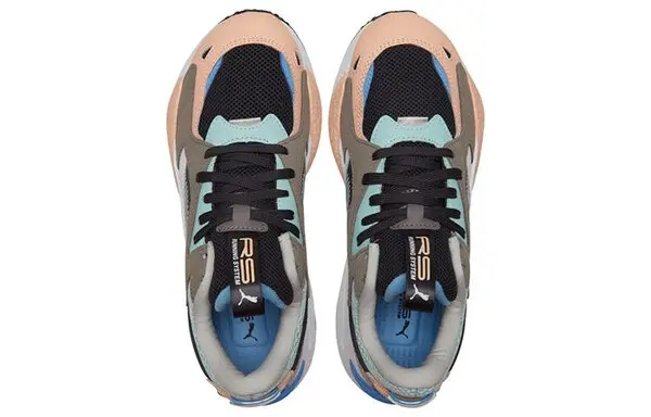PUMA Rs-z Low Top Sneakers - Black/pink/blue