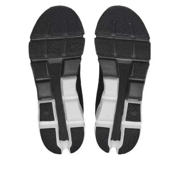 On Cloudflyer 4 Wide Athletic Sneakers - Black/white