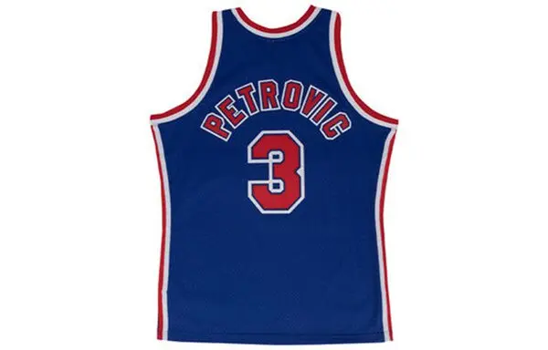 Mitchell & Ness Drazen Petrovic 1992/93 New Jersey Nets Swingman Jersey - Default Colorway