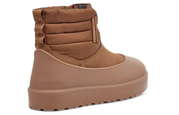 UGG Classic Mini Lace-up Weather Boot - Chestnut