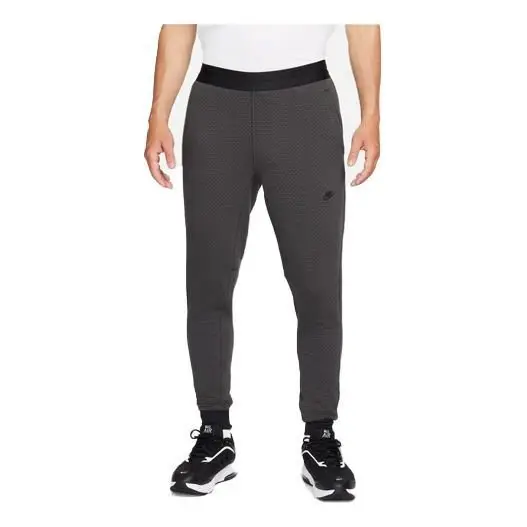 Nike Therma-fit Logo Micro Mark Breathable Lacing Bundle Feet Sports Pants/trousers/joggers Black - Multi-color