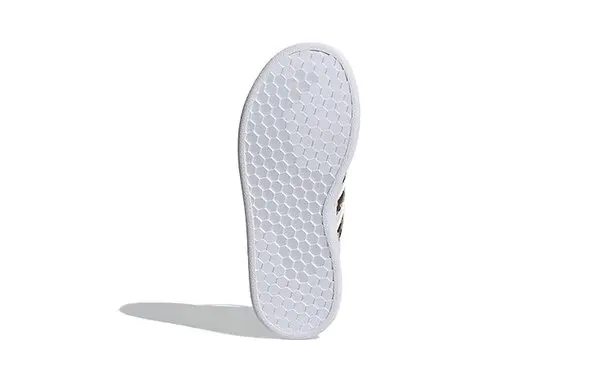 Adidas Neo Grand Court 'white Leopard' Sneakers - White/leopard