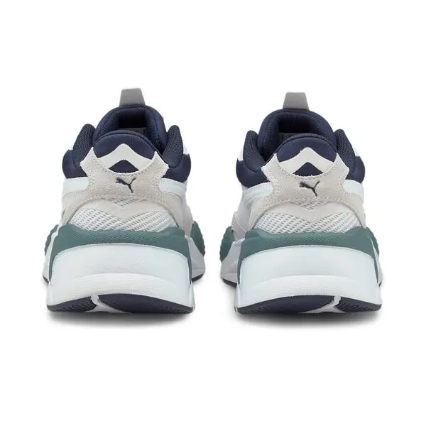 PUMA Rs-x3 Twill Air Mesh Low Top Sneakers - White