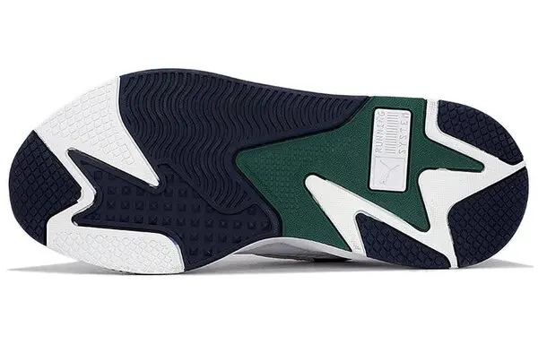 PUMA Rs-x3 Twill Air Mesh Low Top Sneakers - White