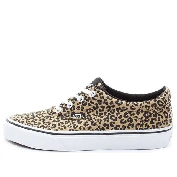 VANS Doheny Print Lace-up Sneakers - Leopard