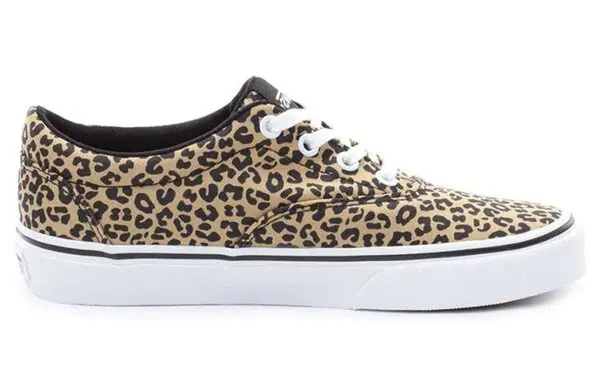 VANS Doheny Print Lace-up Sneakers - Leopard