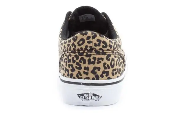 VANS Doheny Print Lace-up Sneakers - Leopard