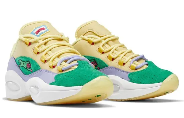 REEBOK Question Low "lilac Glow" Sneakers - Yellow