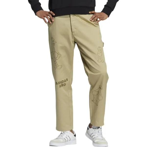 Adidas Neo X Sesame Street Collaboration Casual Sports Pants - Default Color