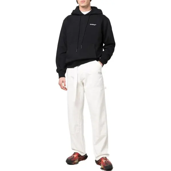Off-White Cotton Hoodie