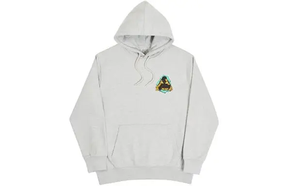 PALACE Halloween Triangle Logo Hoodie - Gray