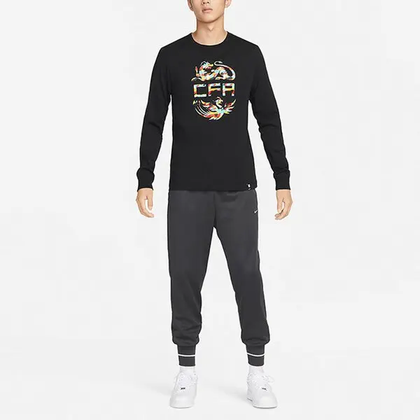 Nike Cfa Long Sleeve T-shirt - Black/multi-color