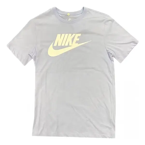 Nike Logo Printed T-shirt - Grey